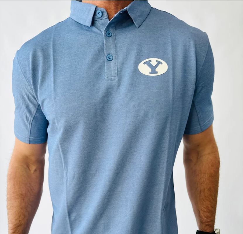 Royal Blue BYU Polo – Ferrell's Clothing